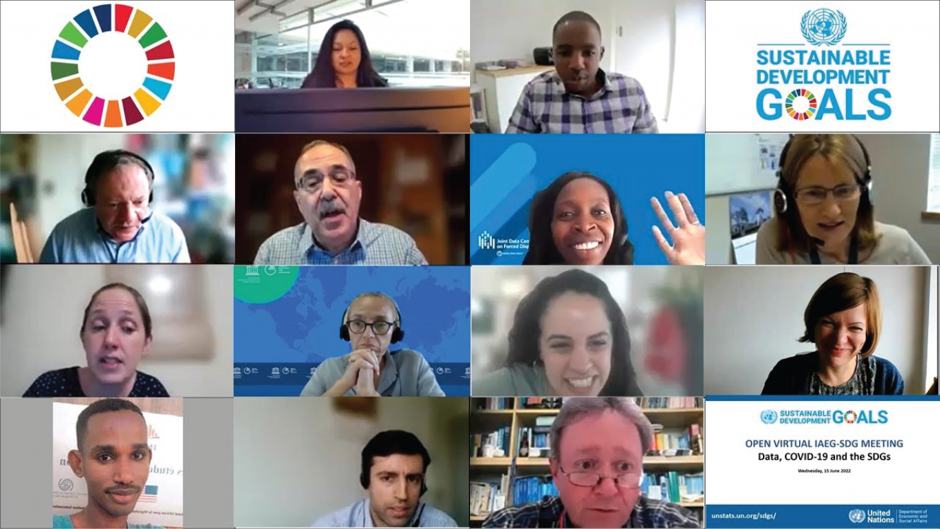 IAEG-SDGs Virtual Meeting: Data, COVID-19, and the SDGs - EGRISS